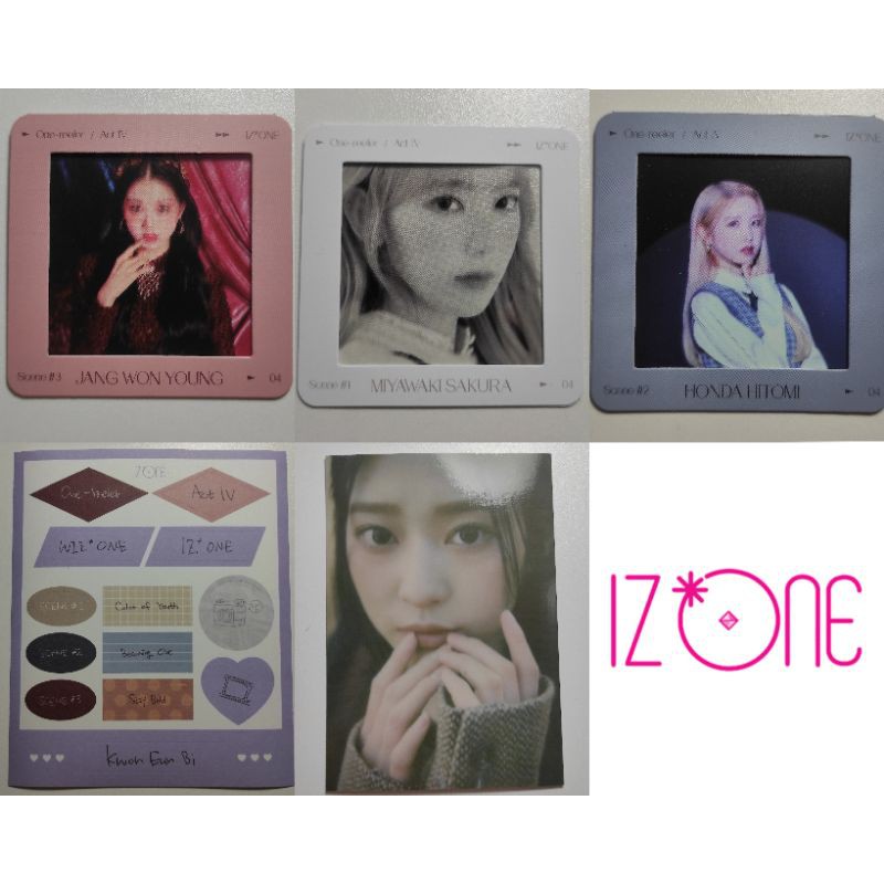 Jual OFFICIAL IZONE ONE REELER FILM PHOTO/STIKER/IZMOVIE sakura/minju ...
