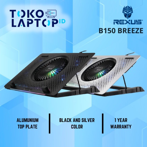 Jual Rexus B150 Breeze Cooling Pad Gaming RGB Lightning | Shopee Indonesia