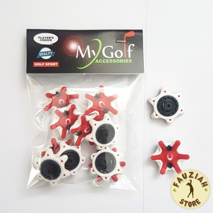 Jual Golf Soft Spikes, Tour Lock, Slim Lok System Isi 10pcs Color ...