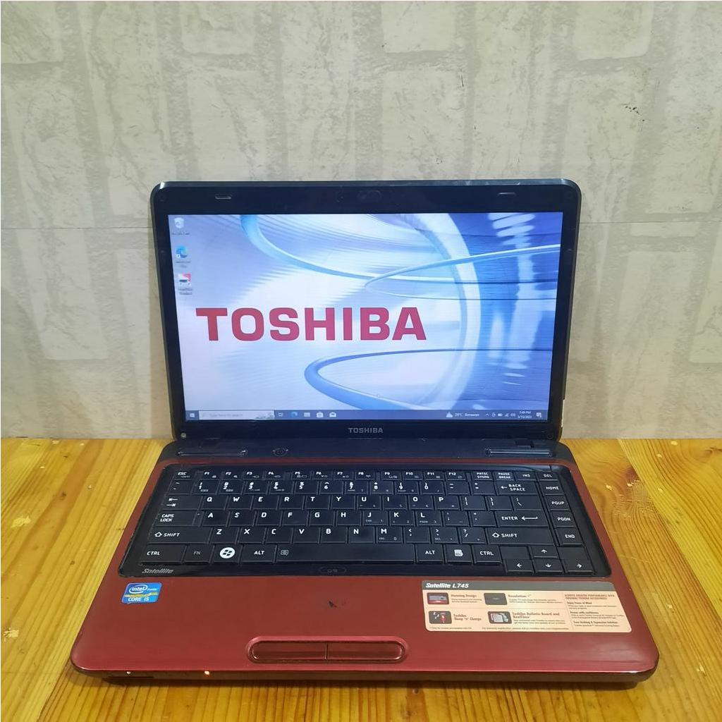 Jual Laptop Toshiba Satelite L745 Core i5 - 2410M SSD 256Gb Ram 4Gb Windows 10 | Shopee Indonesia