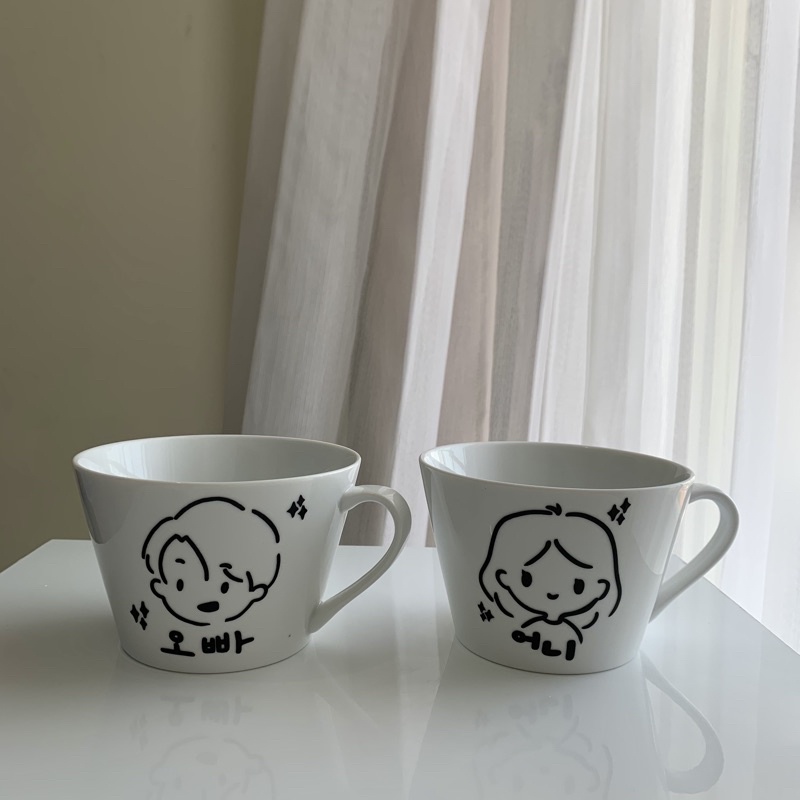 Jual Gelas Korea Aesthetic | Gelas Kaca | Gelas Motif | Gelas Karakter ...