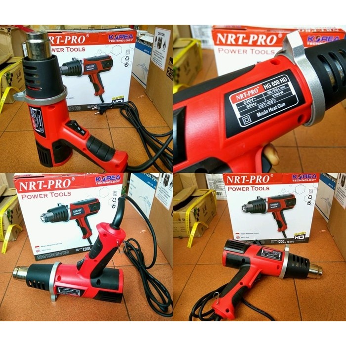 Jual Air Hot Gun NRT Pro 650HD Heat Gun Mesin Blower Panas Tinggi Untuk ...