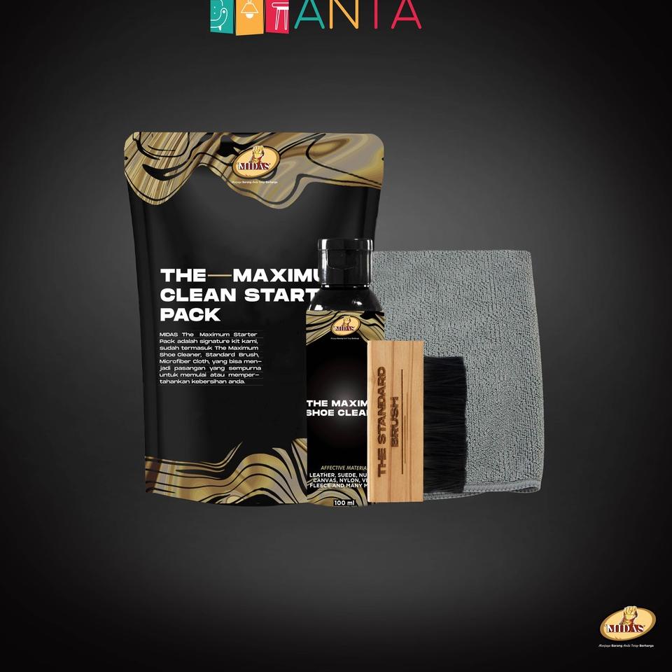 Jual Midas cleaner sepatu Tanpa perlu dibilas Pembersih sepatu sabun ...