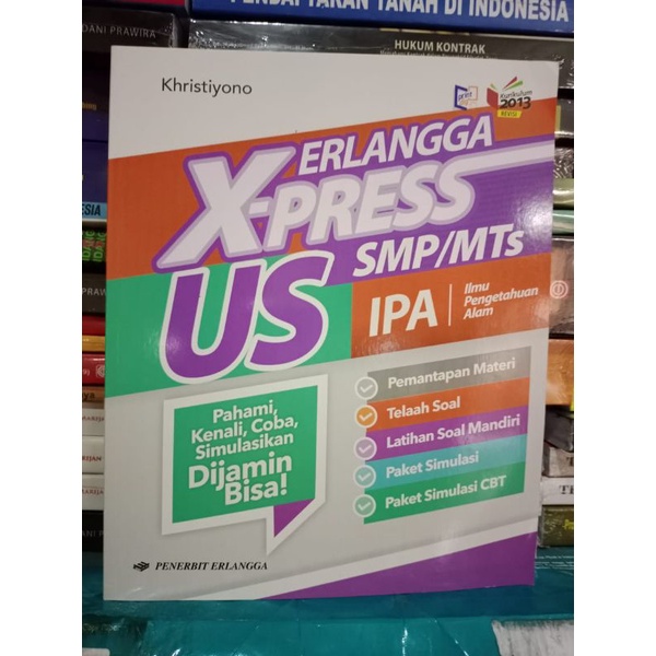 Jual Buku ERLANGGA X-PRESS US SMP IPA | Shopee Indonesia