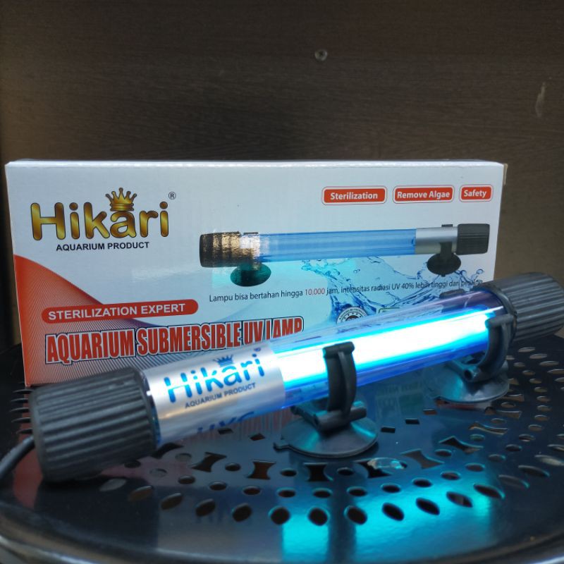 Jual Lampu UV Aquarium Kolam Aquascape Hikari UV 7 Watt Sterilization Expert | Shopee Indonesia