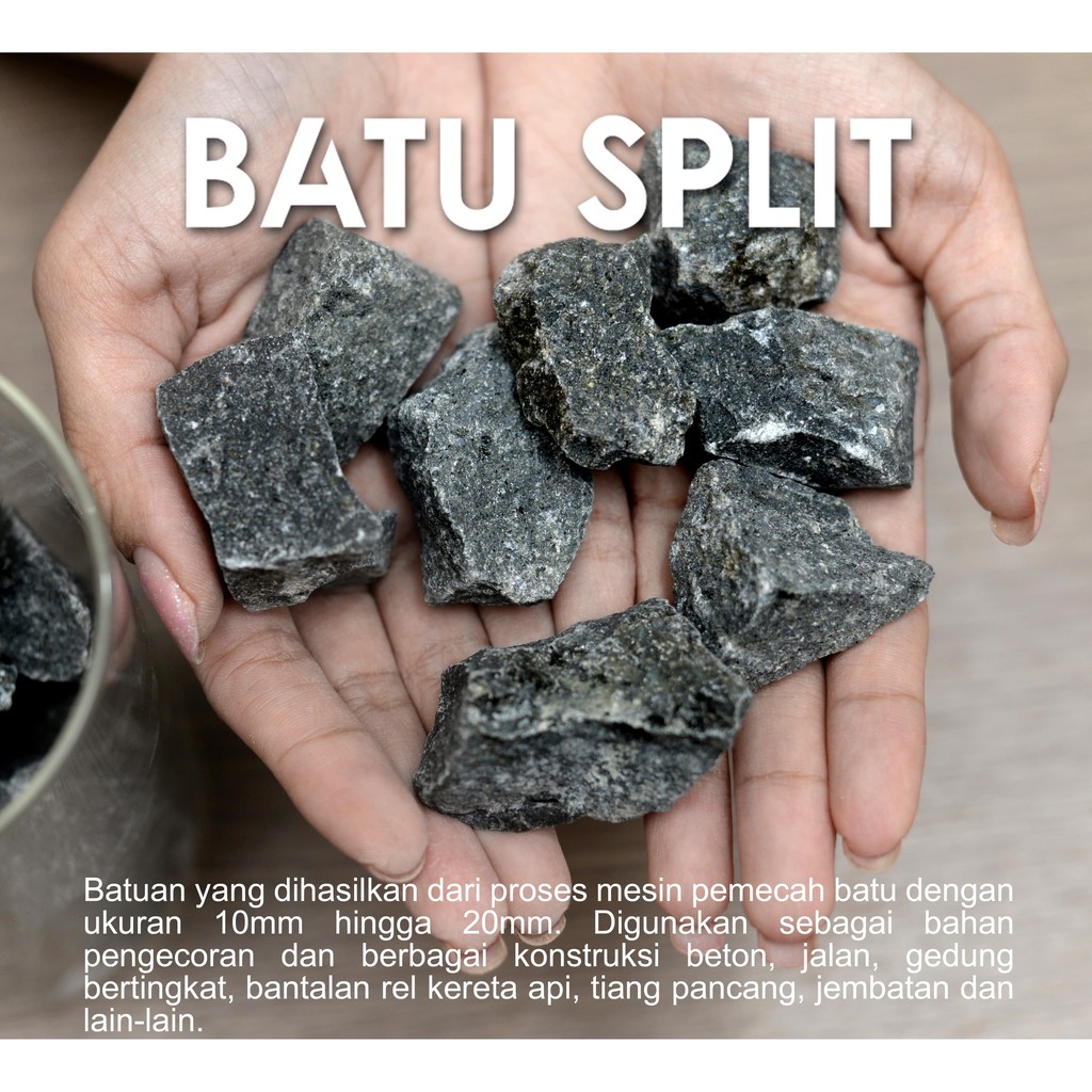 Jual Batu Split 1/2 per 7 (tujuh) m3 (meter kubik) | Shopee Indonesia