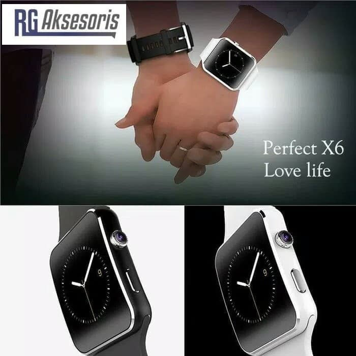 Jual X6 Smartwatch / Smart Watch X6 CURVE Camera GSM sim card bluetooth ...