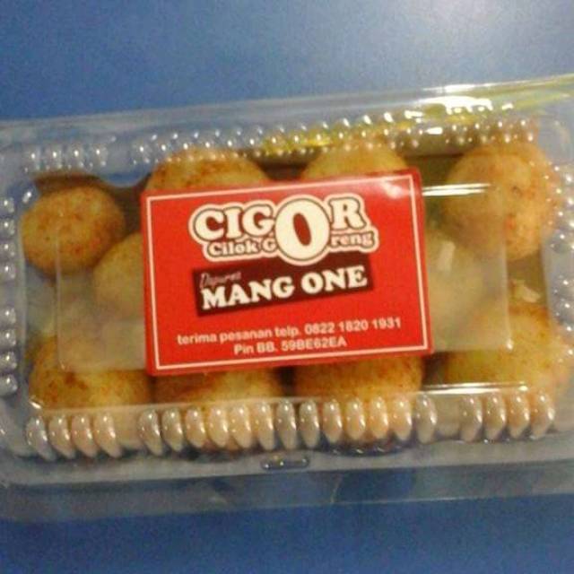 Jual CIGOR MANG ONE /Cilok Goreng Aneka Rasa / Cemilan Oleh oleh Khas ...