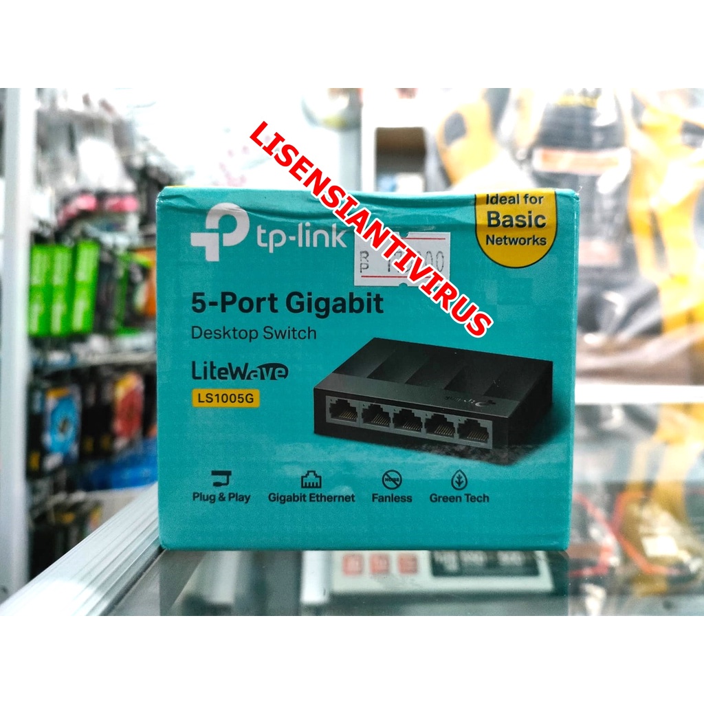 Jual NETWORK SWITCH HUB 5 PORT GIGABIT TP-LINK LS1005G TPLINK LS1005G | Shopee Indonesia
