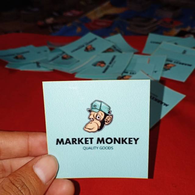Jual Sticker Market Monkey Monyet - Sticker bape indonesia keren Murah ...