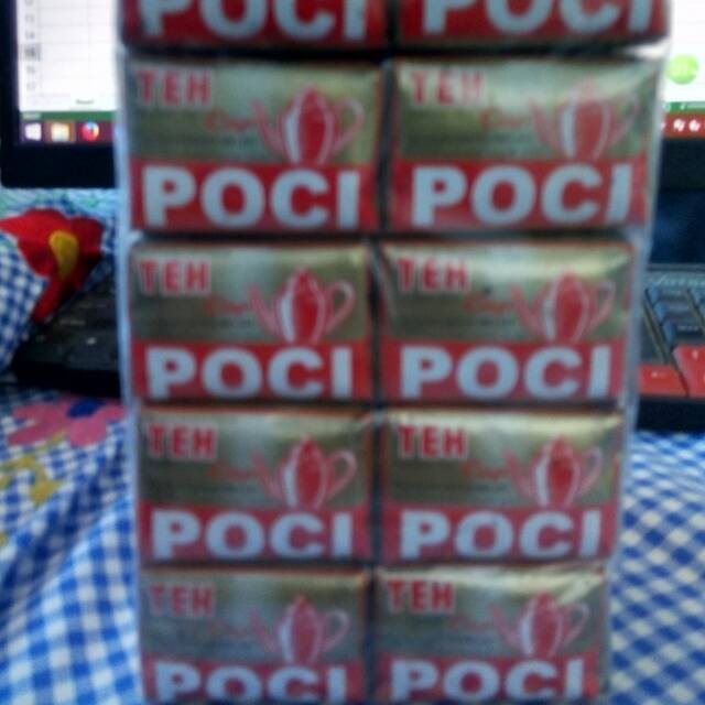 Jual TEH Cap POCI Gold isi 50 bungkus (Khas Tegal) | Shopee Indonesia