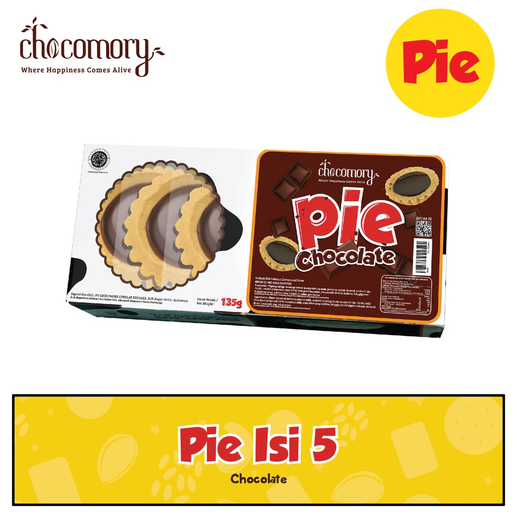 Jual Chocomory Choco Pie Isi 5 150 Gr - 1 Pc | Shopee Indonesia