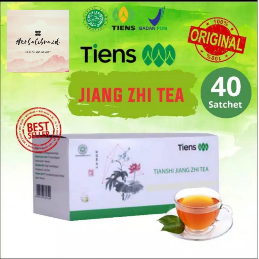 Jual TEH PELANGSING || JIANG ZHI TEA ISI 40 SACHET ( SEGEL ) | Shopee Indonesia