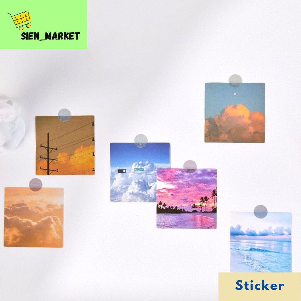 Jual Aesthetic Sticker Pemandangan Sticker Sunset Sticker Photography ...