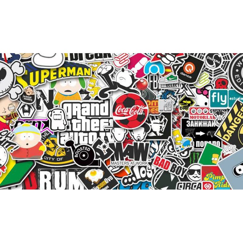 Jual sticker custom | Shopee Indonesia