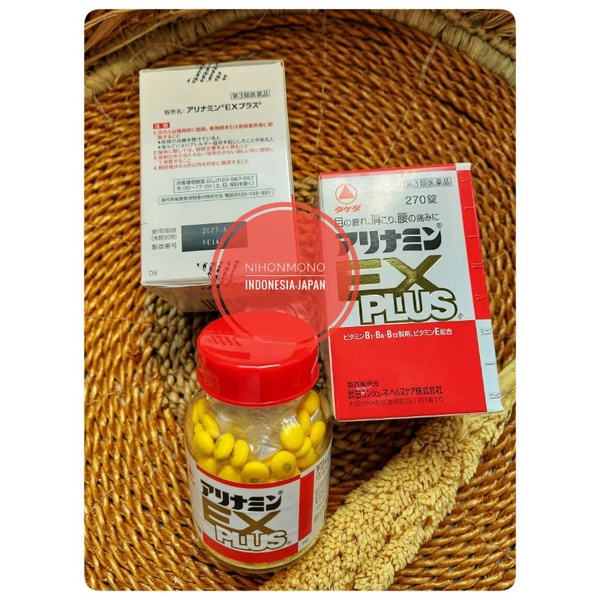 Jual Alinamin Ex Plus isi 270 tablet. | Shopee Indonesia