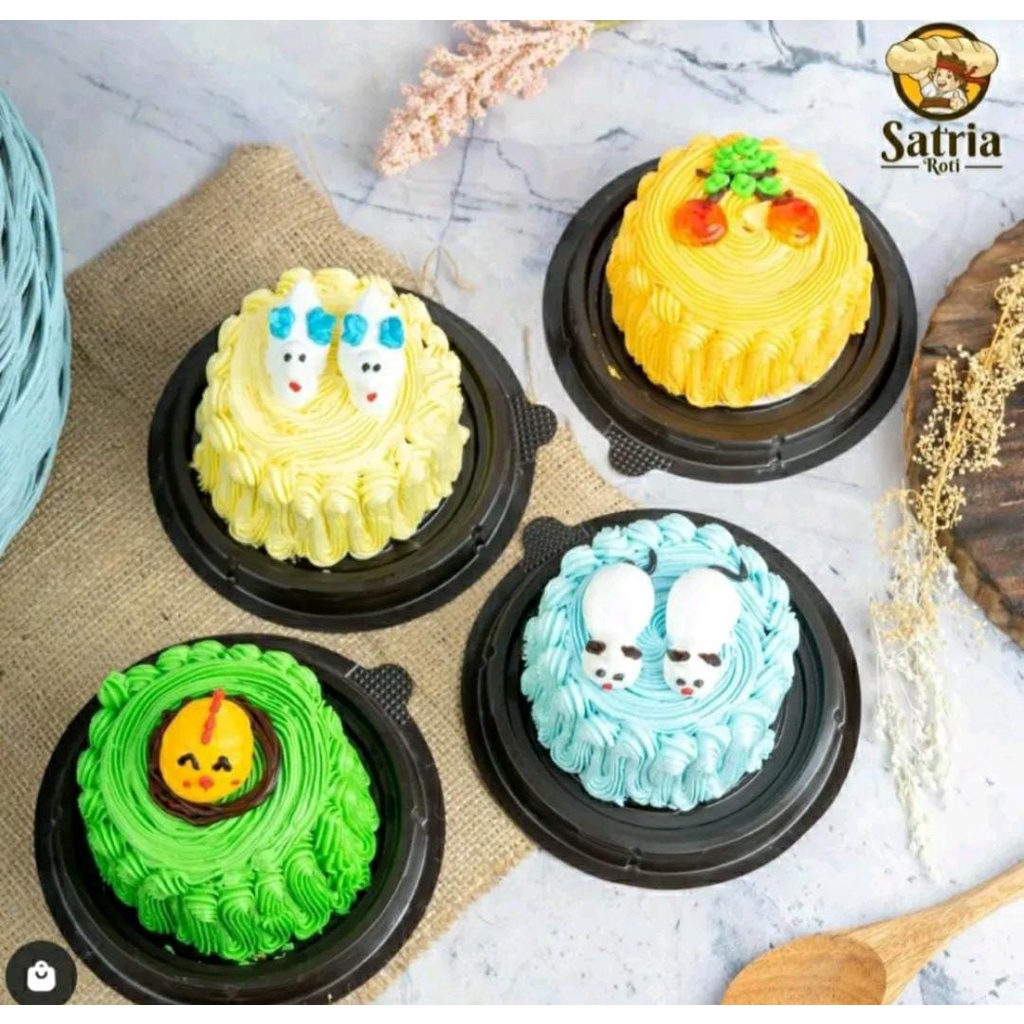 Jual Mini Tart Cake Ready Kue Ulang Tahun Murah Enak Birthday Cake ...