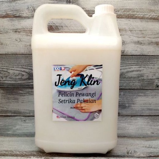 Jual Pelicin Pewangi Setrika Pakaian JENG KLIN 5 Liter | Shopee Indonesia