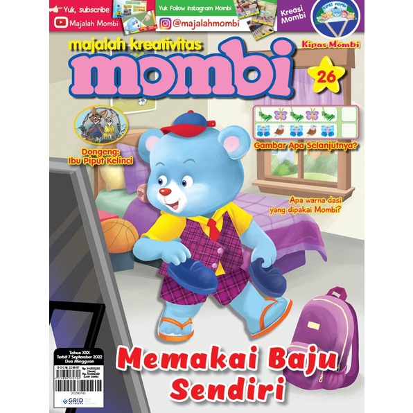 Jual Majalah Anak Mombi Terbaru Edisi September 2022 | Shopee Indonesia
