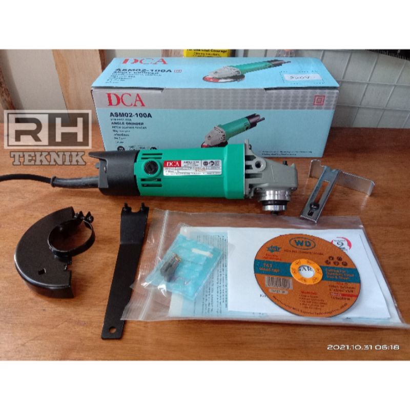 Jual DCA ASM 02-100A GERINDA TANGAN 4INCH / GERINDA DCA | Shopee Indonesia