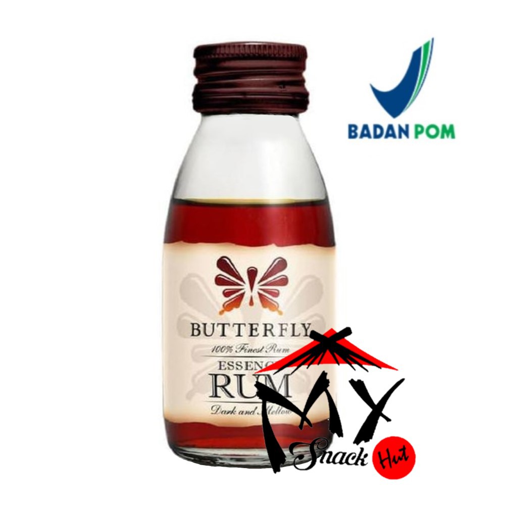 Jual BUTTERFLY RUM 60ML JAMICA RHUM ESSENCE - KOEPOE ESEN - KUPU ESSEN JAMAIKA ESENSE ESENCE ...