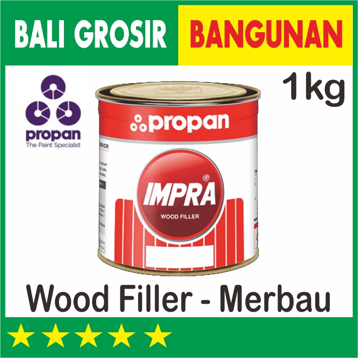 Jual MERBAU PROPAN IMPRA DEMPUL KAYU WOOD FILLER 1 KG WF 115 | Shopee ...