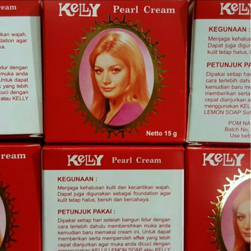 Jual Original Kelly Pearl Cream 15g Alas Bedak Foundation | Shopee ...