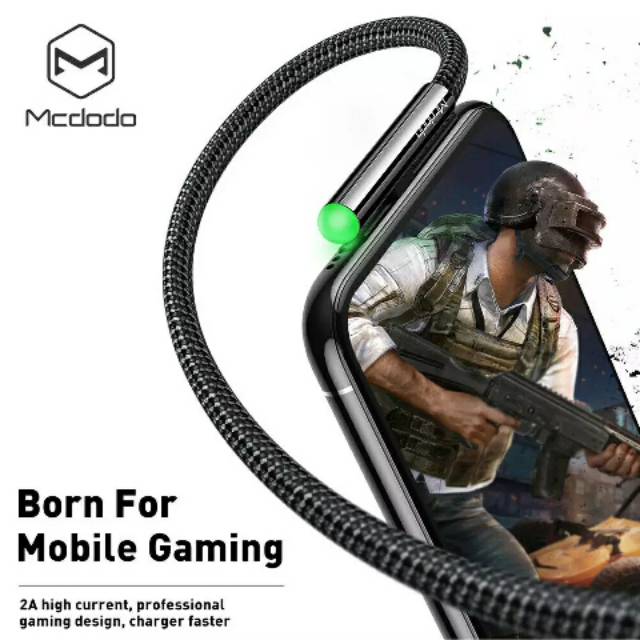 Jual Mcdodo Series Gaming kabel lightning ip fast charging gen 1 ...