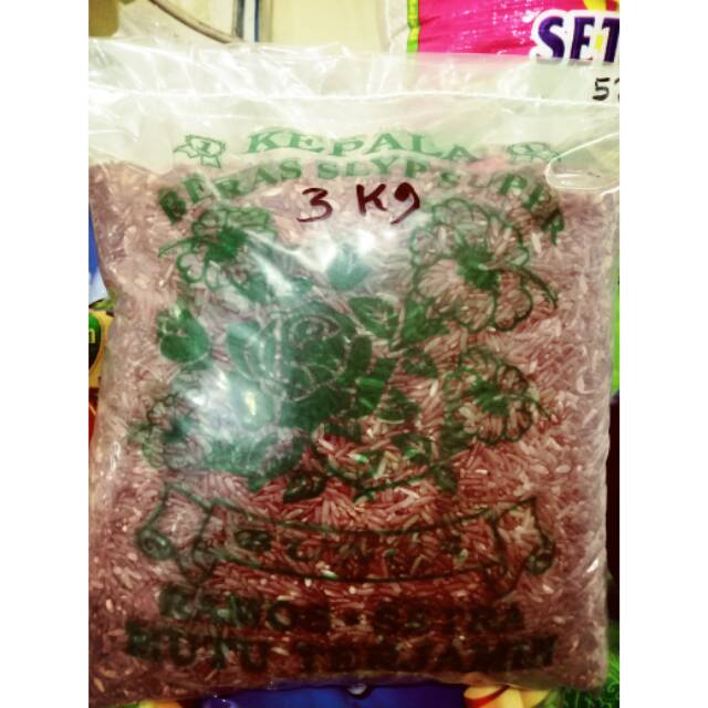 Jual BERAS MERAH SUPER CAP BUNGA 3 KG | Shopee Indonesia