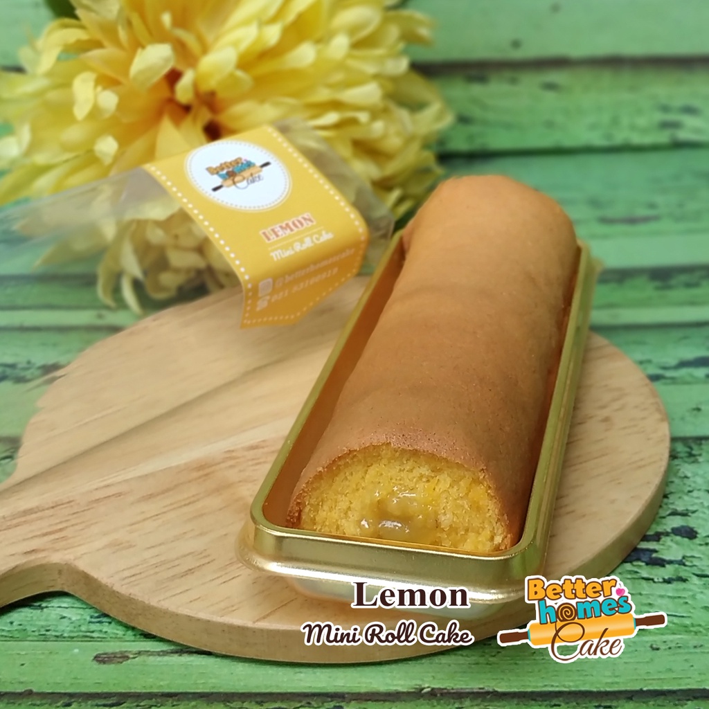 Jual Lemon Mini Roll Cake / Bolu Gulung Mini | Shopee Indonesia
