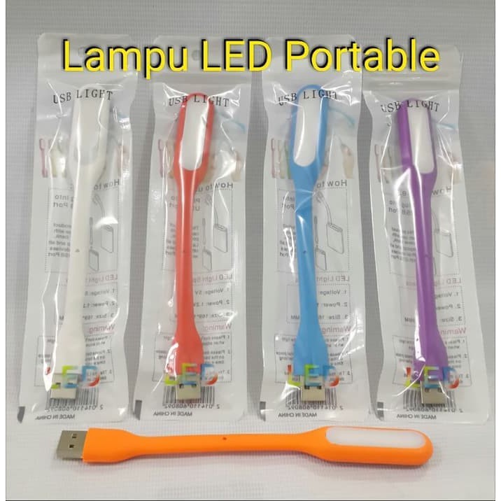 Jual Lampu LED USB Sikat Flexible Light | Shopee Indonesia