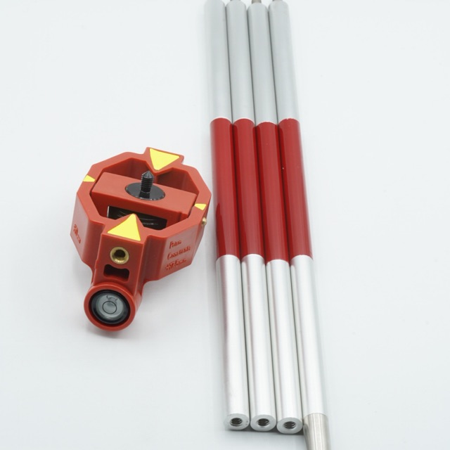 Jual Mini Prism with 4 Pole Constant +17.5 Total Station - TS Prisma ...