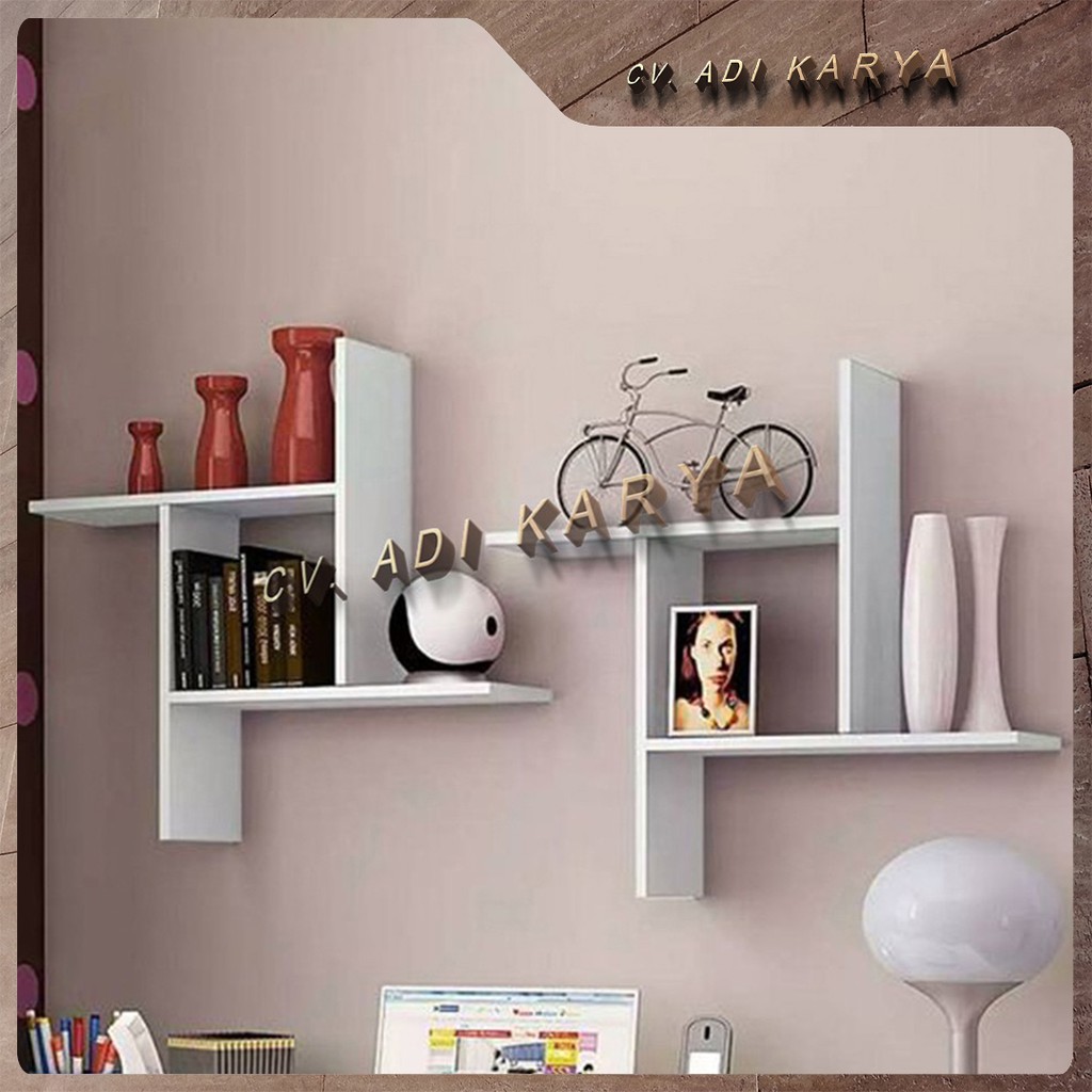 Jual RAK DINDING MINIMALIS DEKORASI DINDING Hiasan Rumah Gantung Kamar ...