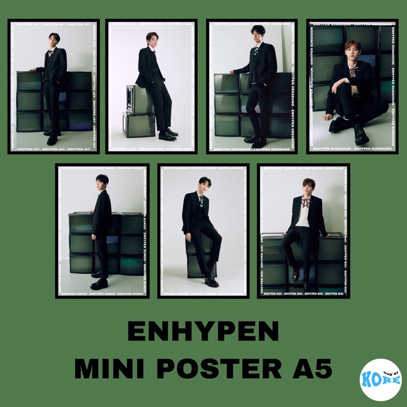 Jual ENHYPEN MINI POSTER A5 | Shopee Indonesia
