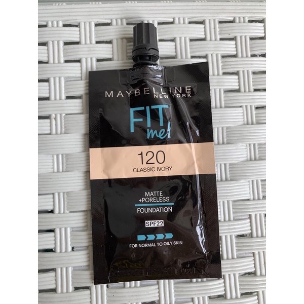 Jual Maybelline Fit Me Foundation Sachet 5ml | Shopee Indonesia