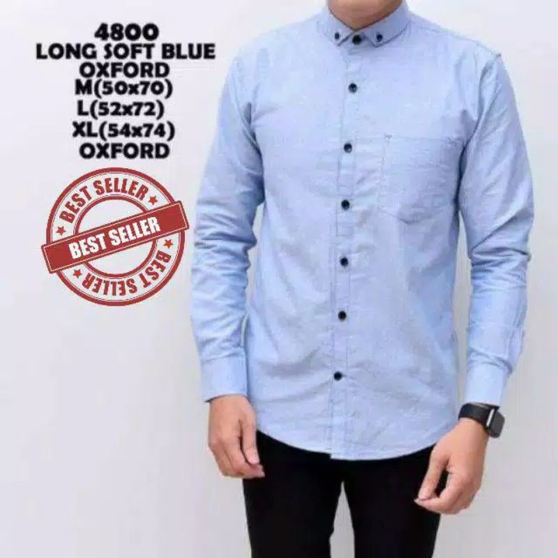 Jual Kemeja Panjang / Kemaja Pria Polos / Kemeja Slimfit / Kemeja ...