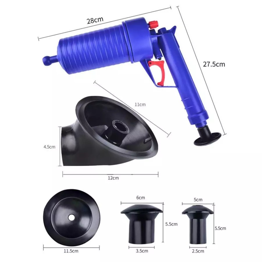 Jual pompa mekanik sedot wc wastafel-plunger drain buster-pompa wc ...