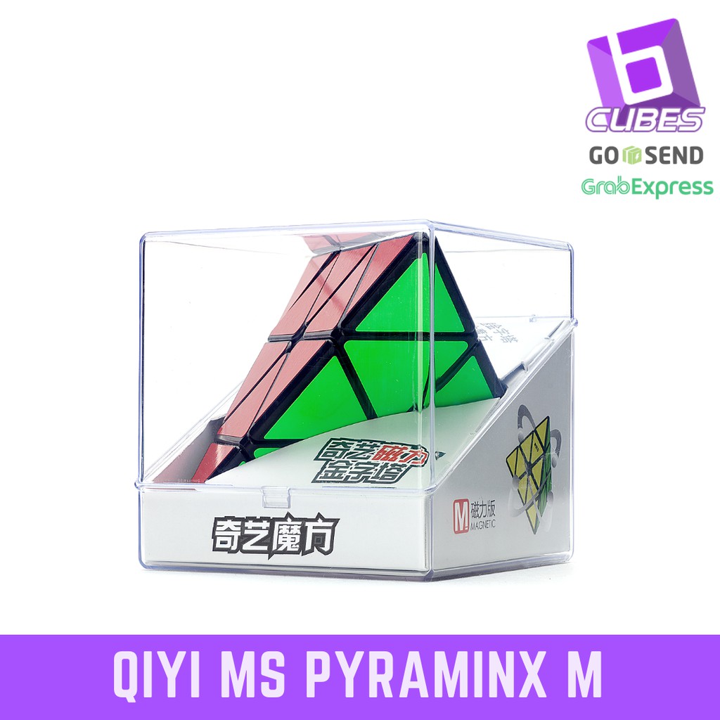 Jual Rubik Pyraminx - QiYi MS Pyraminx M - QiYi MS Pyraminx Magnetic ...