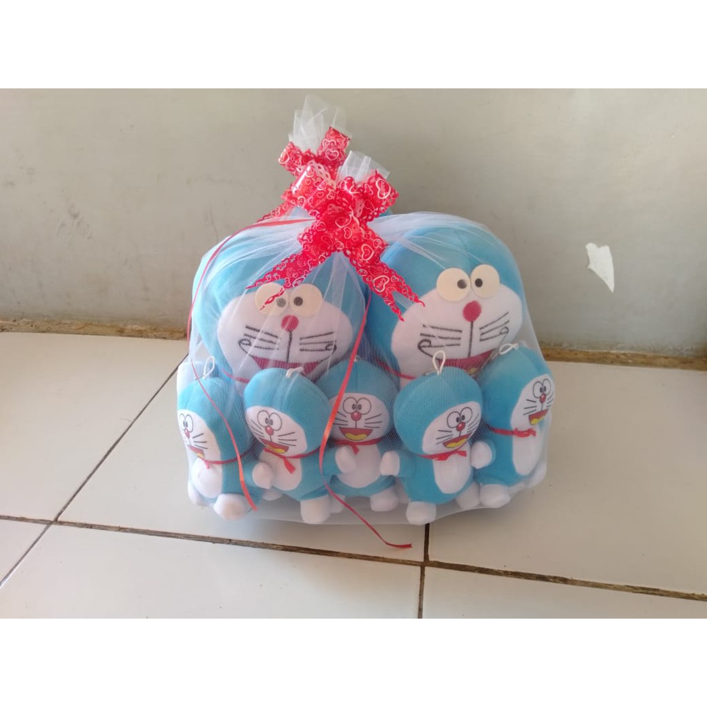 Jual Boneka Doraemon Beranak Induk 2 Anak 5 | Shopee Indonesia