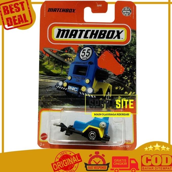 Jual Matchbox Speed Trapper Die Cast Koleksi Mainan Construction Suv ...