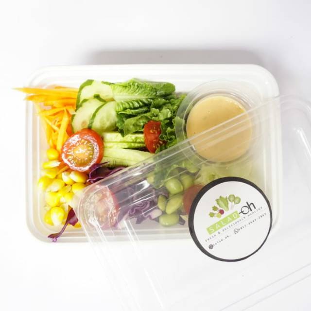 Jual Salad sayur box dengan japanese dressing | Shopee Indonesia