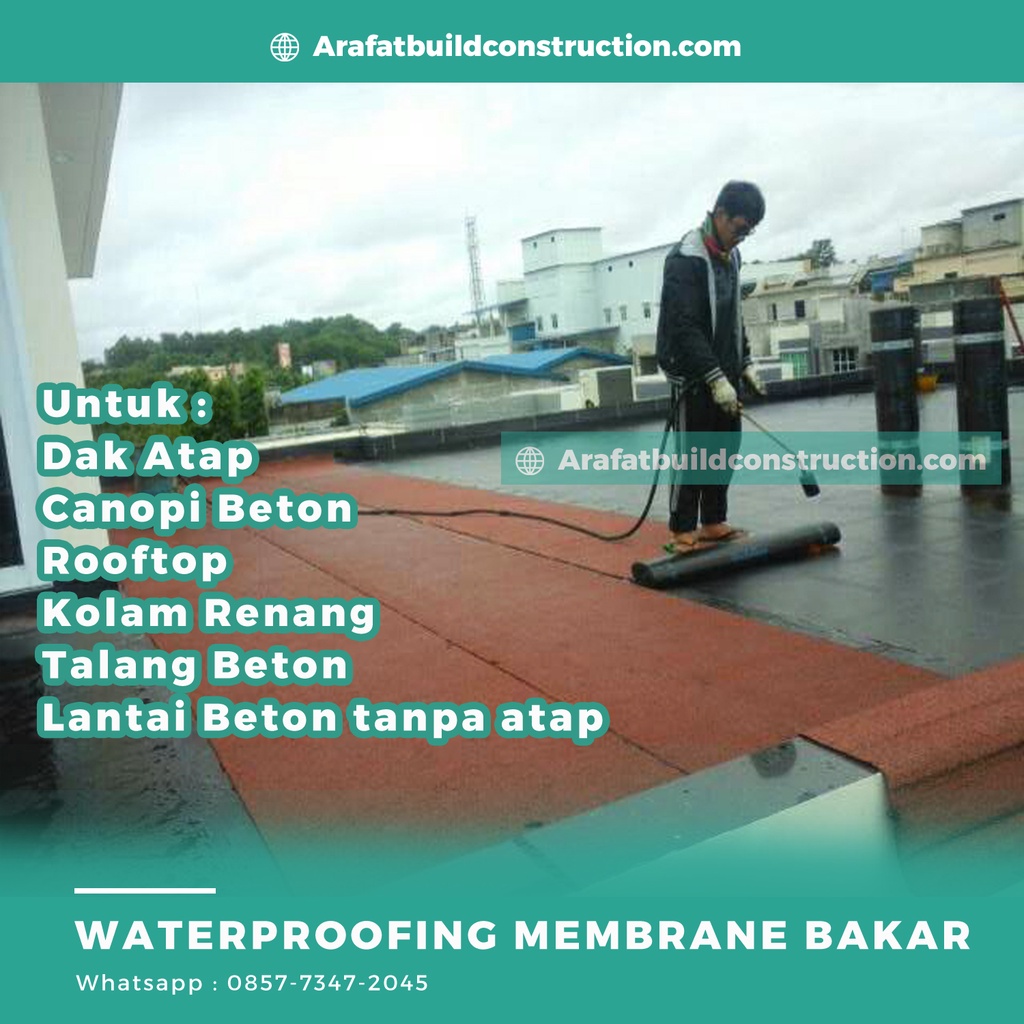 Jual Pemasangan Waterproofing Membrane Bakar Anti Bocor | Shopee Indonesia