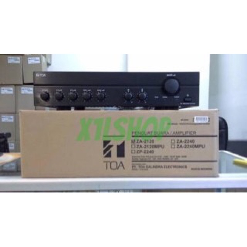 Jual AMPLIFIER AMPLI TOA ZA2120 ZA 2120 120W | Shopee Indonesia