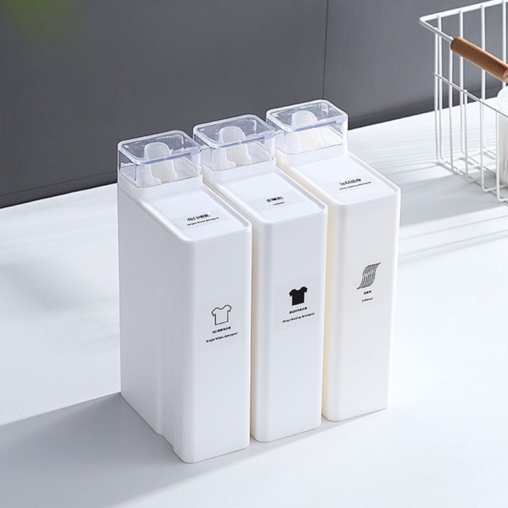 Jual Botol Laundry Detergent Perlengkapan Botol Laundry Refill 1100ML ...