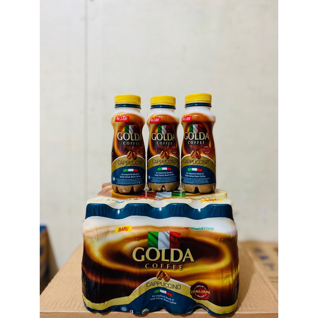 Jual GOLDA Coffee Kopi Siap Minum Botol 200ML | Shopee Indonesia