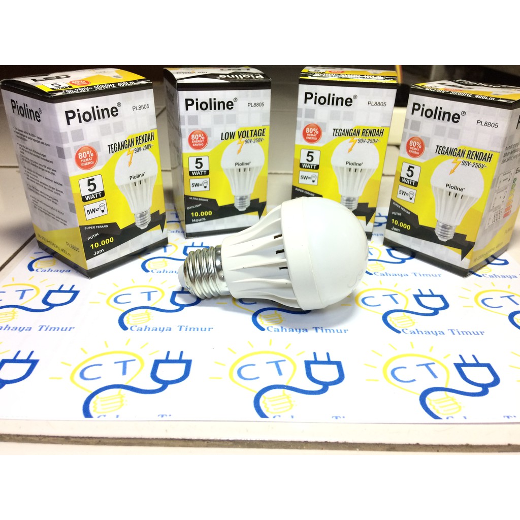 Jual Lampu LED Pioline 5W / 5 W / 5Watt / 5 WATT (LOW VOLTAGE) | Shopee Indonesia