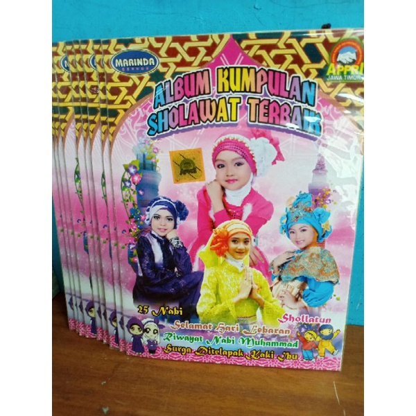 Jual KASET VCD ALBUM KUMPULAN SHOLAWAT ANAK TERBAIK | Shopee Indonesia