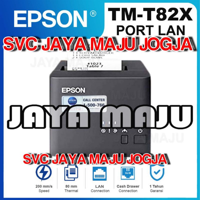 Jual EPSON TM T82 X - (442) LAN SPEED 200 MM/S -- (522) LAN SPEED 250 ...