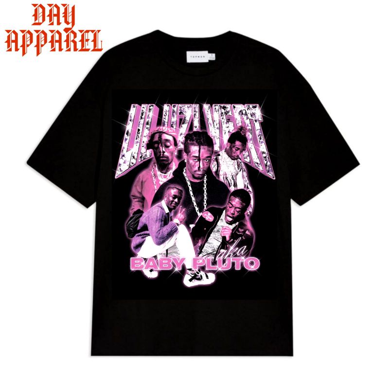 Jual KAOS BAJU VINTAGE LIL UZI VERT BABY PLUTO - KAOS RAPPER METAL PRIA ...