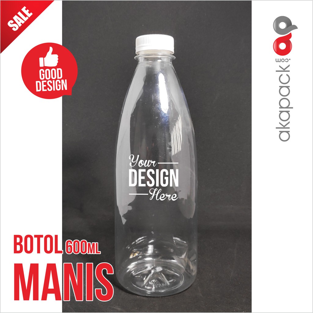 Jual Botol Manis 600ml/ botol infused water / botol susu Minimal Order ...